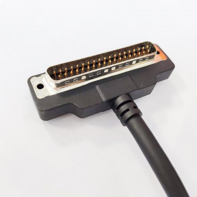 High Speed D SUB Cables 37 Pin Connector Male Extension Cable