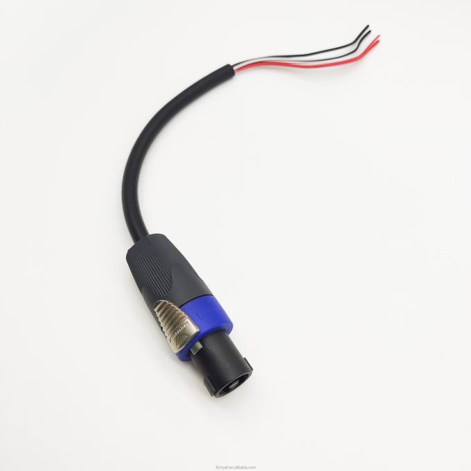 20A AC Waterproof Cables M8 M12 M16 Connector Electrical Cable Assembly