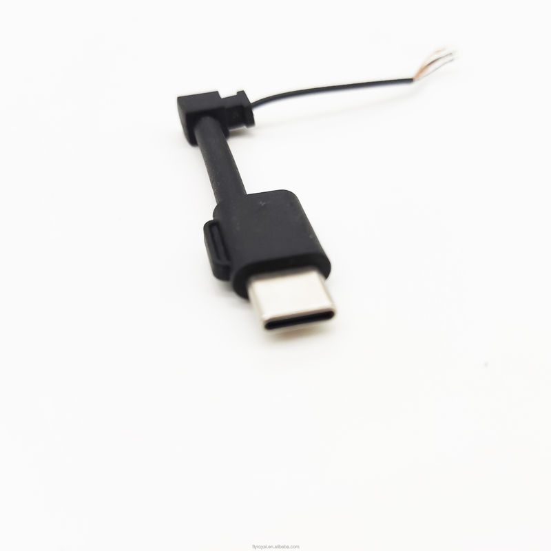 L Shape 90 Degree USB2.0 Cable Right Angle USB A Male Data Charging Cable