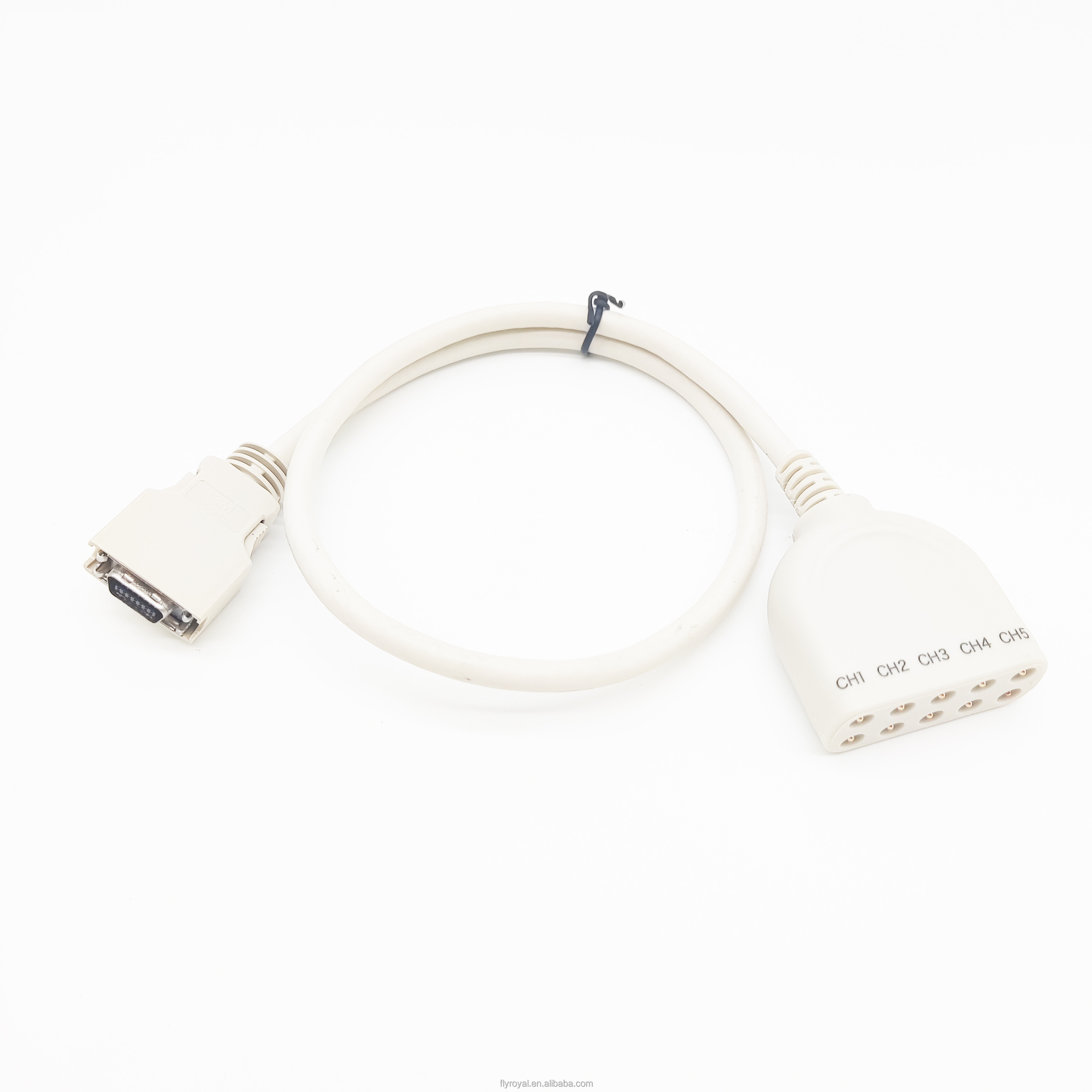 Custom Wire Harnesses D-Sub To Pin Plug Cable Assembly OEM Wire Harness