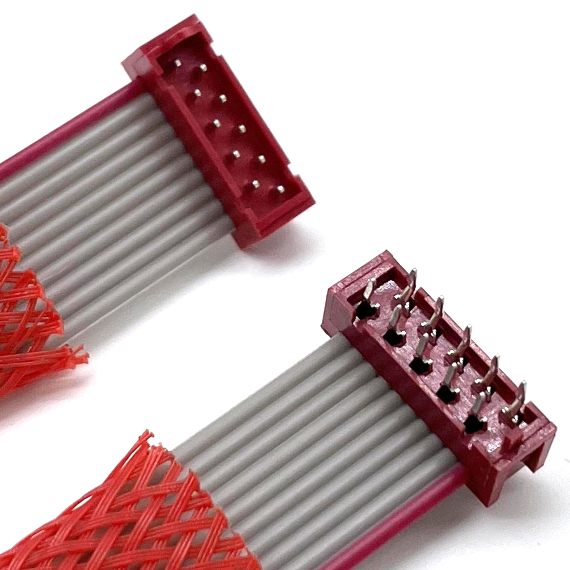 Customized IDC Flat Cable Electronic FFC Cable With IDC Termination